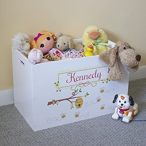 My Bambino Personalized North Woodland Animals Toy Box