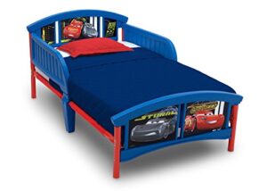 delta children plastic toddler bed, disney/pixar cars