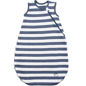 ecolino organic cotton baby sleep bag or sack, toddler sleeping bag, 18-36 mo, deep blue