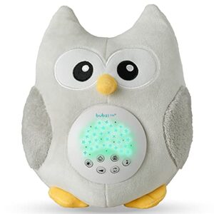 baby soother cry activated sensor toys owl white noise sound machine, toddler sleep aid night light, unique baby girl gifts & baby boy gifts, woodland baby shower,portable new baby gift gender neutral