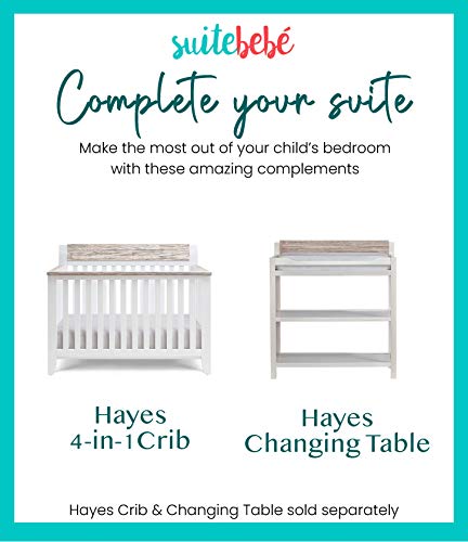 Suite Bebe Hayes Toddler Guard Rail, White