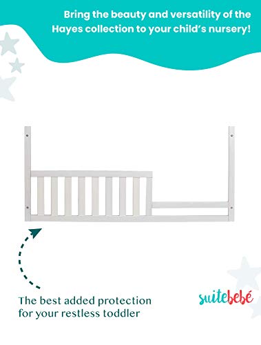 Suite Bebe Hayes Toddler Guard Rail, White