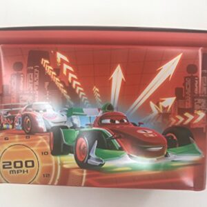 FVLFIL Disney Pixar Cars Plastic Storage Bin with Lid