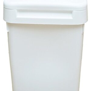 Sturdy Plastic Easy to Clean Flip Top Cloth Diaper Pail or Trash Can