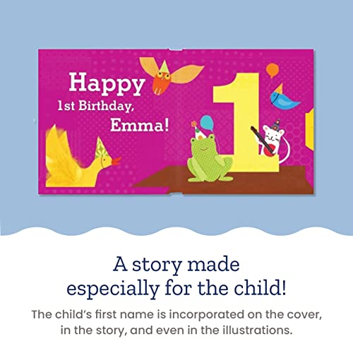 Baby's First Birthday for Girls - Personalized Children's Story - I See Me!