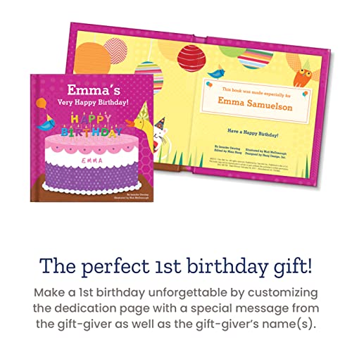 Baby's First Birthday for Girls - Personalized Children's Story - I See Me!