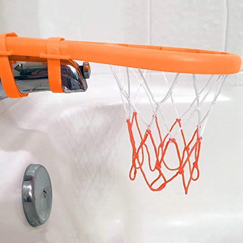 3 Bees & Me Bath Toy Basketball Hoop & Balls Set for Boys and Girls - Kid & Toddler Bath Toys Gift