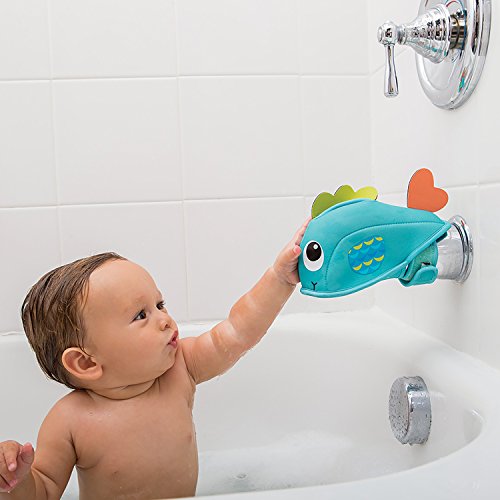 Infantino Cap The Tap Bath Spout Cover, Unisex Multicolor Bath Accessory, Whale