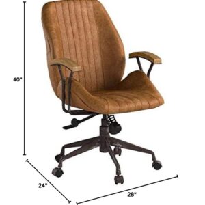 ACME Hamilton Executive Office Chair - 92412 - Coffee Top Grain Leather