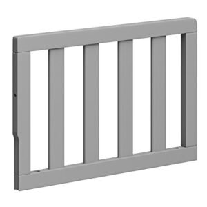 Graco Toddler Guardrail, Safety Guard Rail for Convertible Crib & Toddler Bed, Pebble Gray