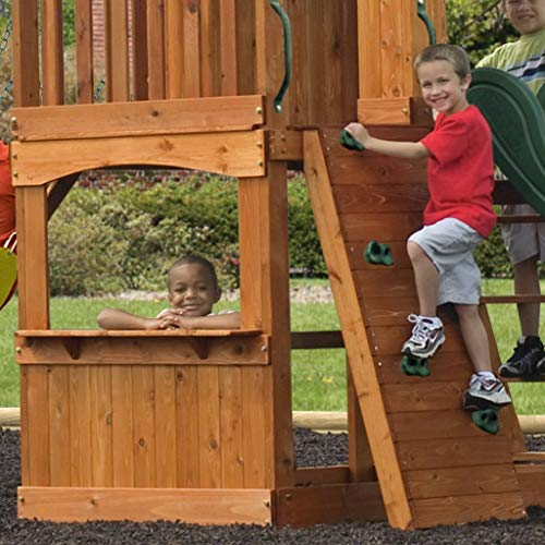 Backyard Discovery Atlantis All Cedar Wooden Swing Set