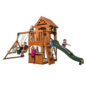 Backyard Discovery Atlantis All Cedar Wooden Swing Set