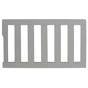 dream on me universal convertible crib toddler guard rail, pebble grey