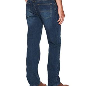 Wrangler Authentics Men's Classic 5-Pocket Regular Fit Jean, Twilight Flex, 34W x 32L