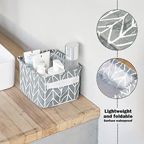 ReNext Storage Bins, Foldable Colors Storage Bin Closet Toy Box Container Organizer Fabric Basket