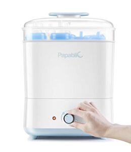 papablic baby bottle electric steam sterilizer and dryer