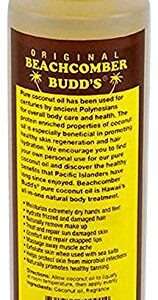 Hawaiian Beachcomber Budd’s Coconut Oil Suncare Skin Body Care 2-8 ounce Bottles Scented