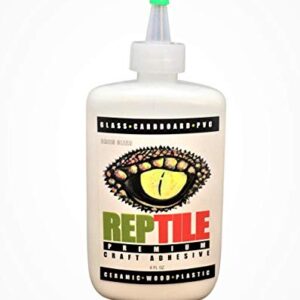 REPTILE Premium Craft Adhesive 4 oz Dries Clear-Order and Ship Above 40 Degrees F