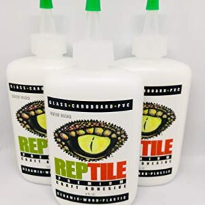 REPTILE Premium Craft Adhesive 4 oz Dries Clear-Order and Ship Above 40 Degrees F