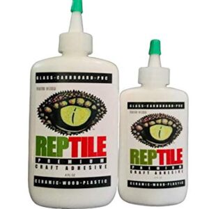 REPTILE Premium Craft Adhesive 4 oz Dries Clear-Order and Ship Above 40 Degrees F