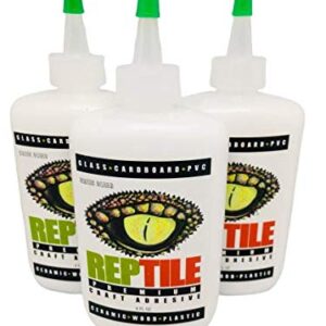 REPTILE Premium Craft Adhesive 4 oz Dries Clear-Order and Ship Above 40 Degrees F