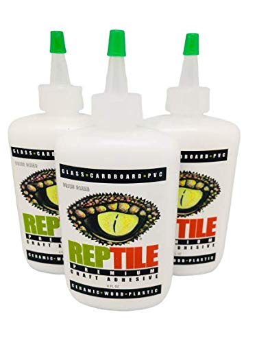 REPTILE Premium Craft Adhesive 4 oz Dries Clear-Order and Ship Above 40 Degrees F