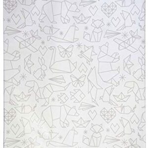 East Coast Nursery Ltd Mini Origami Wedge Changing Mat, White