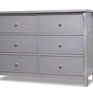 Sorelle Tuscany Double Dresser, Weathered Gray, Crib