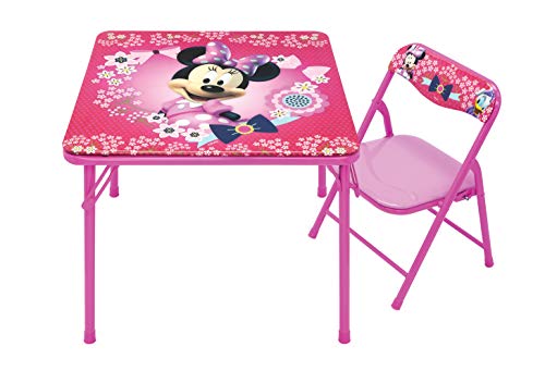 Jakks Pacific Minnie Mouse Table Blossoms & Bows Jr. Activity Set with 1 Chair