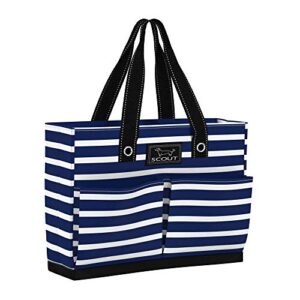 scout uptown girl - organizer work tote bags for women - 4 exterior pockets - nurse bag, travel bag, office laptop tote bag