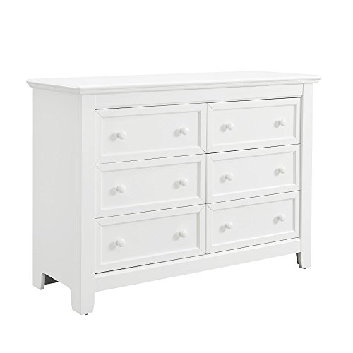 Baby Relax Tia 6-Drawer Dresser, White