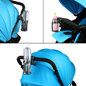 Accmor Stroller Cup Holder, Bike Cup Holder, 360 Degree Rotatable Cup Holder for Stroller, Bike, Wheelchair, Walker, Scooter, Universal Cup Holder for Uppababy Strollers