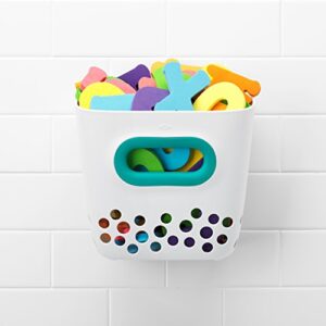 OXO Tot Bath Toy Bin, Teal, 1 Count (Pack of 1)