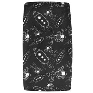 outer space changing pad cover by jaxson's world (astronauts)