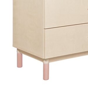 Babyletto Gelato Crib and Dresser Feet Pack in Petal Pink