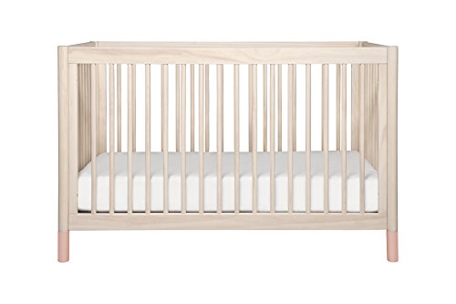 Babyletto Gelato Crib and Dresser Feet Pack in Petal Pink