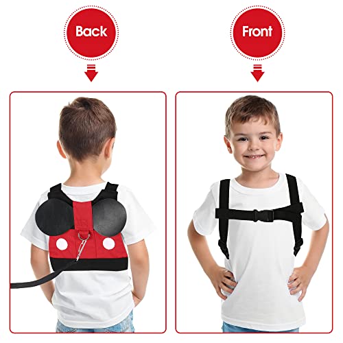 Toddler Leash Baby Harness Child Leash for Toddler Kids, Backpack Baby Kids Leash for Toddlers Age 1 2 3 4 5 Years Old Boys and Girls