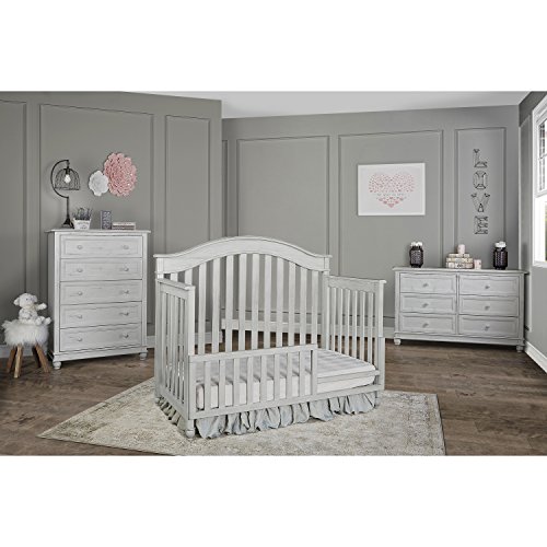 Evolur Hampton/ Parkland 5 in 1 LifeStyle Convertible Crib