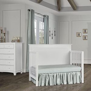 Dream On Me Morgan 5 in 1 Convertible Crib in White