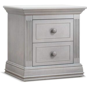 sorelle providence nightstand, stone gray