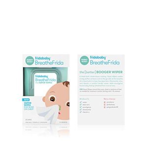 Breathefrida Vapor Wipes for Nose or Chest by Frida Baby, 30 Count (Pack of 1)