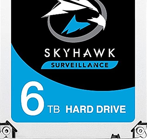 Seagate Skyhawk ST6000VX001 6TB 3.5" Internal Hard Drive - SATA