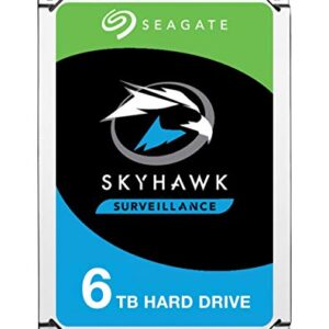 Seagate Skyhawk ST6000VX001 6TB 3.5" Internal Hard Drive - SATA