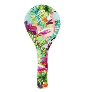 beachcombers flamingo spoon rest multi