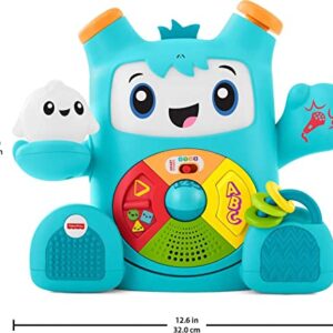 Fisher-Price Learning Toy Dance & Groove Rockit With Interactive Music Lights And Phrases For Infants And Toddlers