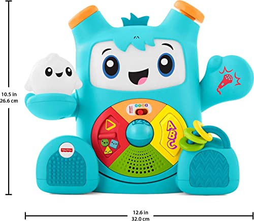 Fisher-Price Learning Toy Dance & Groove Rockit With Interactive Music Lights And Phrases For Infants And Toddlers