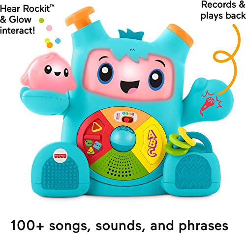 Fisher-Price Learning Toy Dance & Groove Rockit With Interactive Music Lights And Phrases For Infants And Toddlers