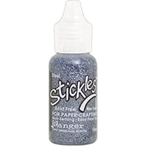 ranger steel stickles glitter glue .5oz