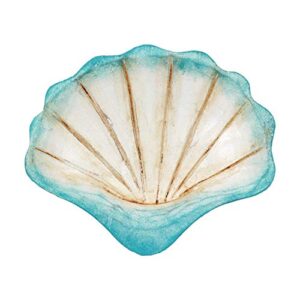 Beachcombers Wood Shell Bowl Multi