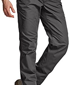 CQR Men's Ripstop Work Pants, Water Repellent Tactical Pants, Outdoor Utility Operator EDC Straight/Cargo Pants, Utility Straight(twp301) - Charcoal, 34W x 30L